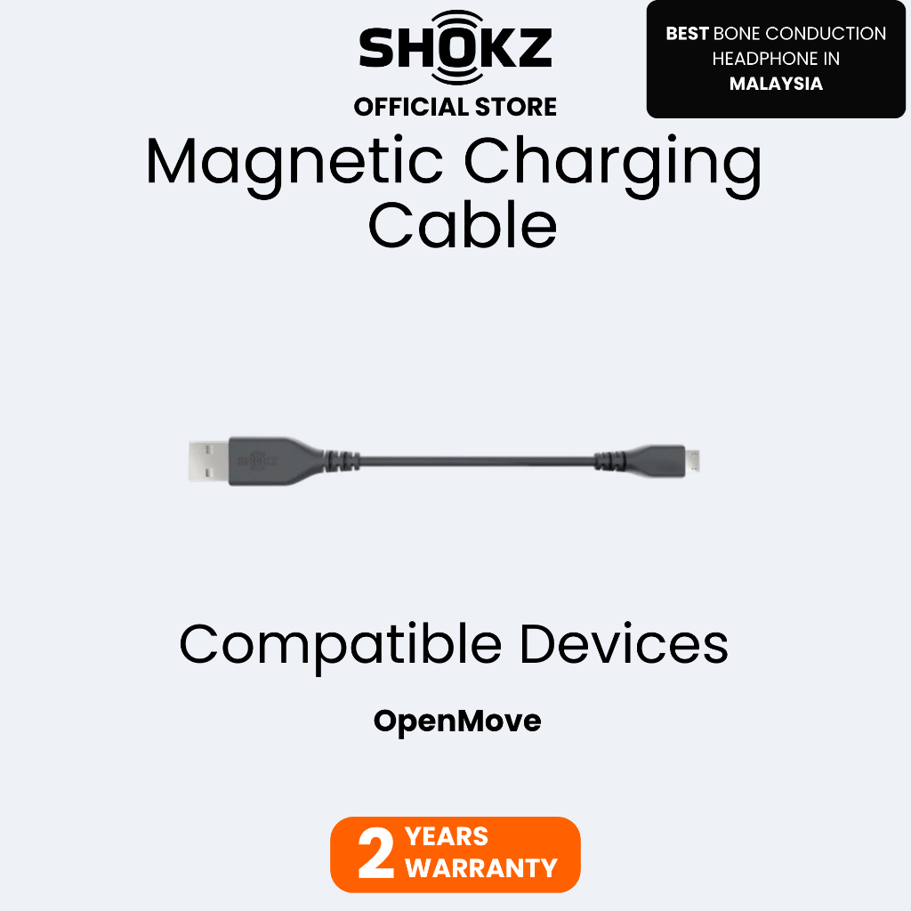 SHOKZ Standard Charging Cable Type C - ( OpenMove S661 ) | Shopee Malaysia
