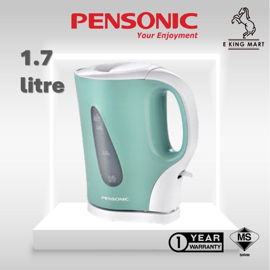 Pensonic Jug Kettle PAB-1720C / PAB-1718 Electric 1.7L Cordless Fast ...