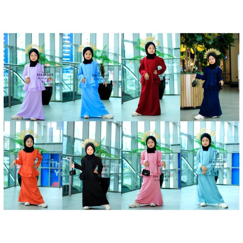 🔥ready stock baju raya Kabaya 2025🔥kanak kanak Baju Kabaya 💥hot sale Raya kabaya Muslims ️ Baju ...