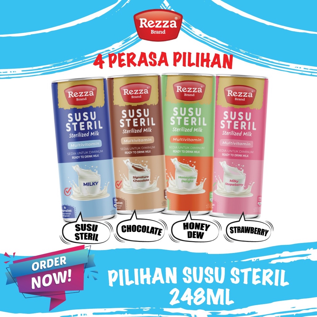 SUSU STERIL REZZA BRAND | Shopee Malaysia