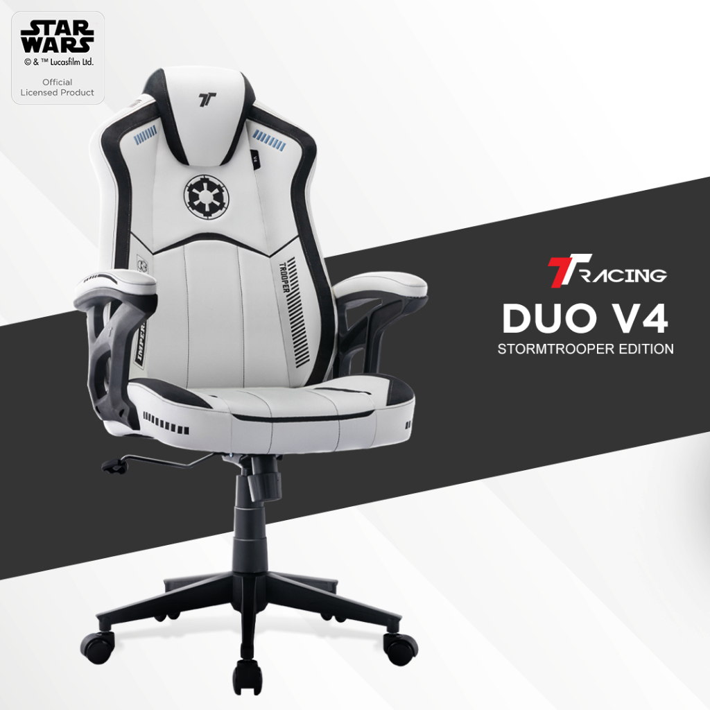 TTRacing Duo V4 Gaming Chair - Stormtrooper Edition | Shopee Malaysia