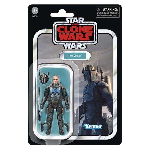Star Wars Pre Vizsla Clone Wars Mandalore Death Watch Darksaber 3.75 ...
