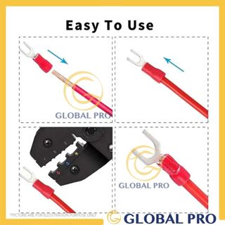 [1SET] INSULATED Cable Lug Terminal Lug Ring Y Lug T-Tap Wire ...