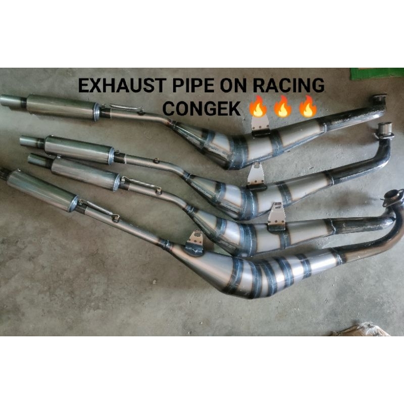 🔥 HIGHWAY SPEC EKZOS PIPE ON DINAMIK RXZ Y125Z 125ZR Y110 y100 SS TXR ...
