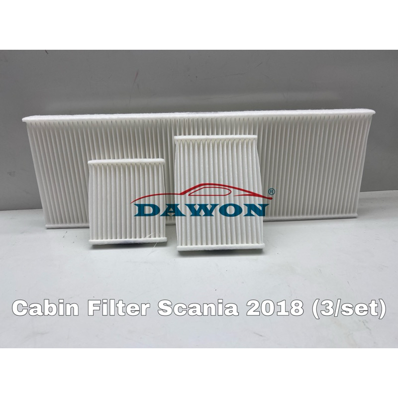 Cabin Filter Scania 2018 (3/set) ️ [TRUCK AIRCOND] | Shopee Malaysia