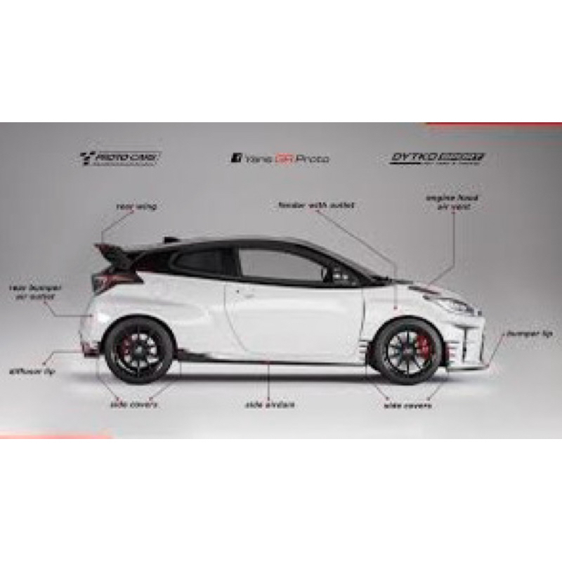 TOYOTA YARIS 2021YEAR SIDE FENDER ORIGINAL | Shopee Malaysia