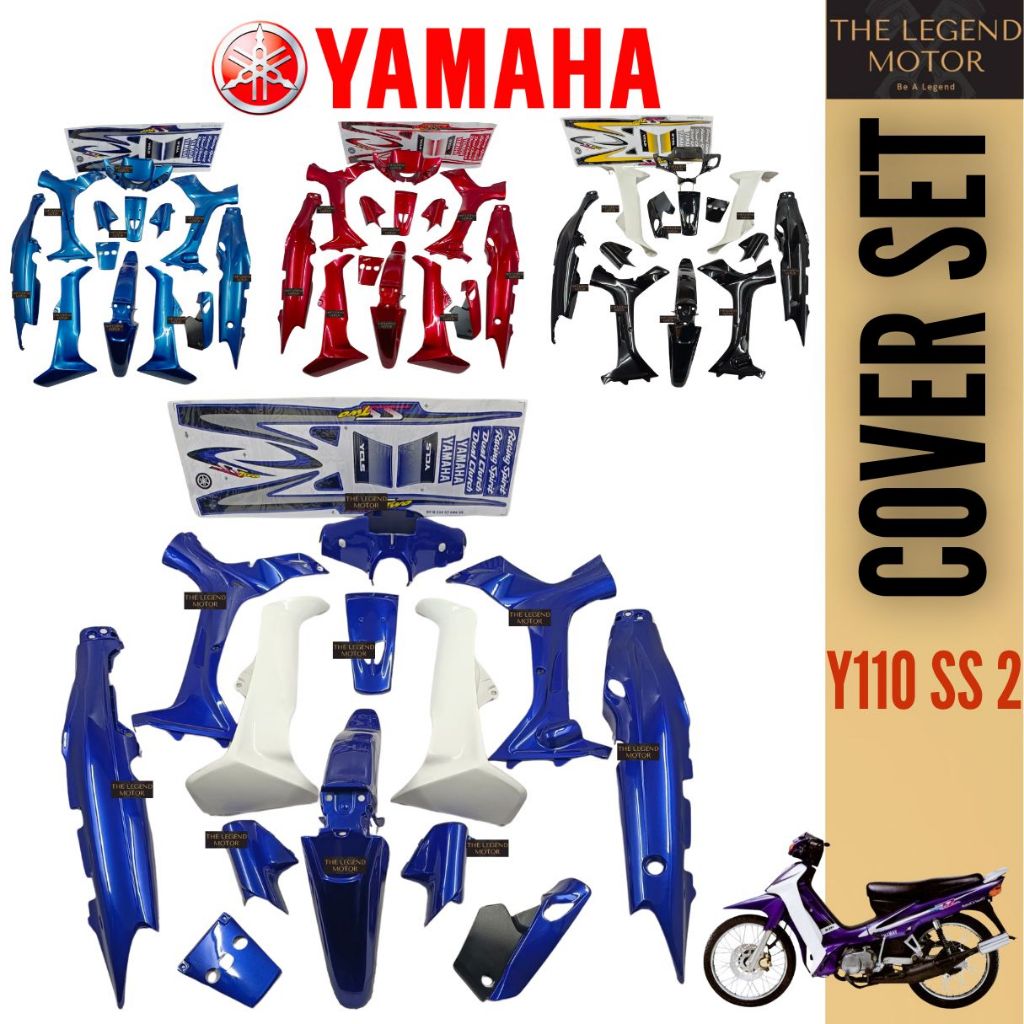 YAMAHA SS2 Y110 2 Y110SS SS 2 Coverset Body Cover Set CAVERSET KAVERSET ...