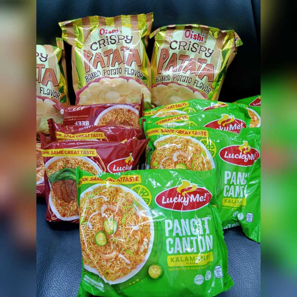 6 PACK+ 2 PACK LUCKY ME INSTANT MAMI STIR FRIED NOODLE/PANCIT CANTON ...