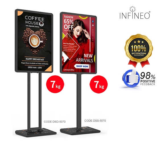 Versatile Double Sided Windproof Display Advertising Poster Stand ...