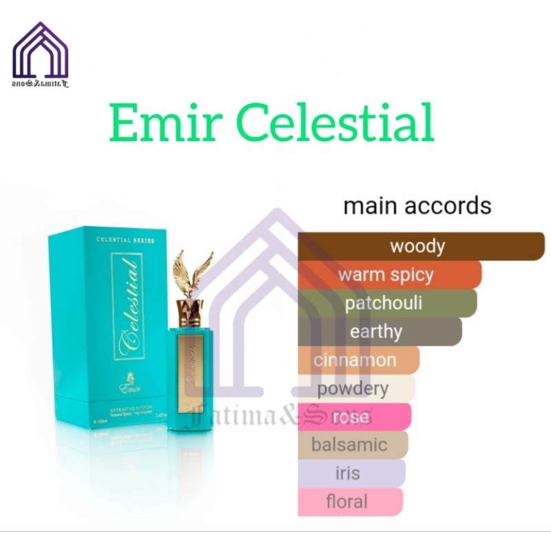 Emir Celestial Edp perfume original Dubai perfume | Shopee Malaysia