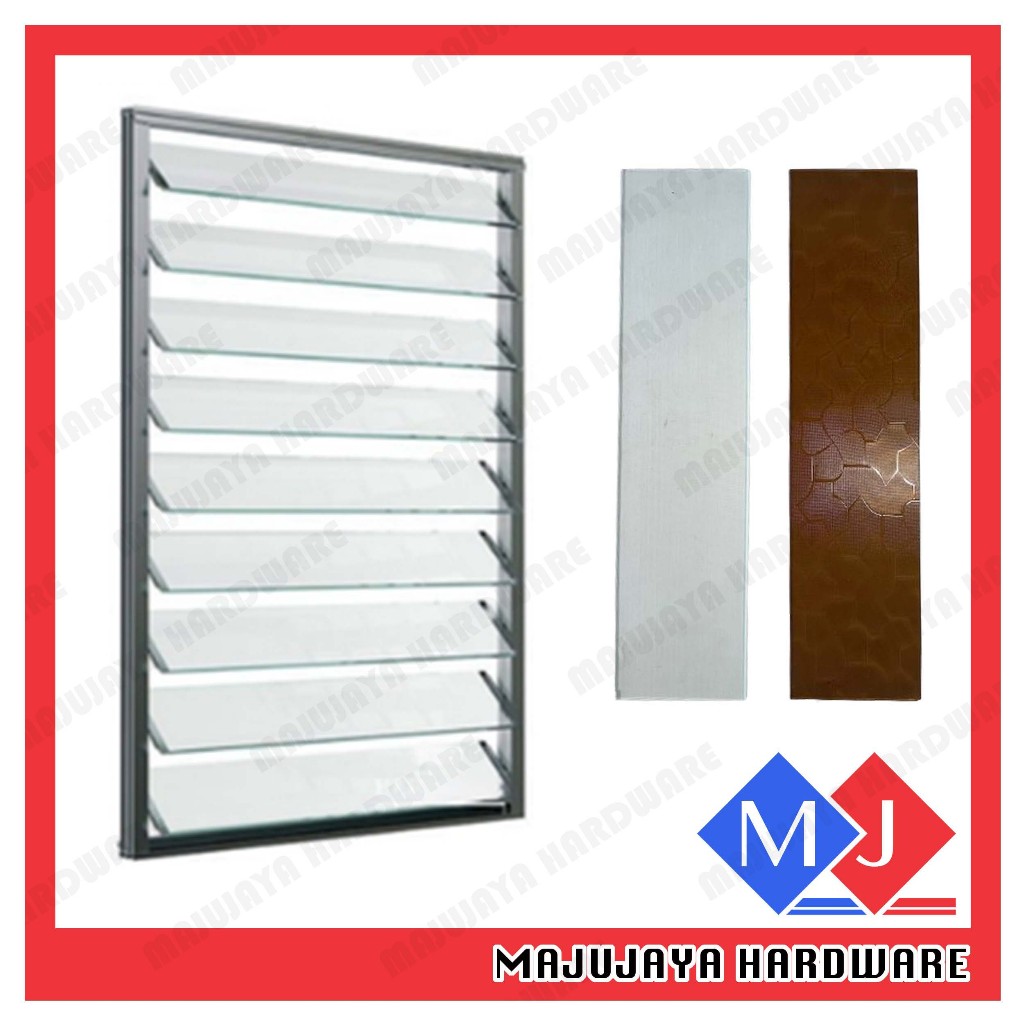 Naco Window Glass With Flower Pattern Cermin Tingkap Naco (5pc ...