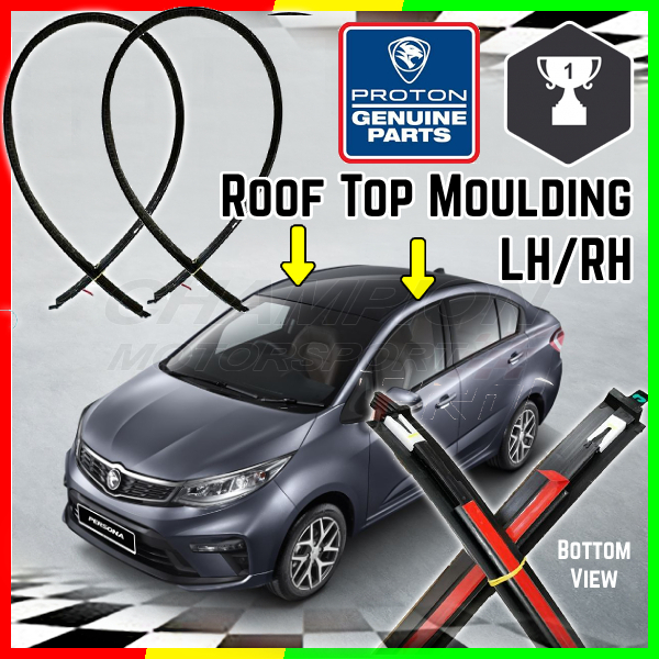 Original Proton New Persona Roof Top Moulding PW944182 RH Driver ...