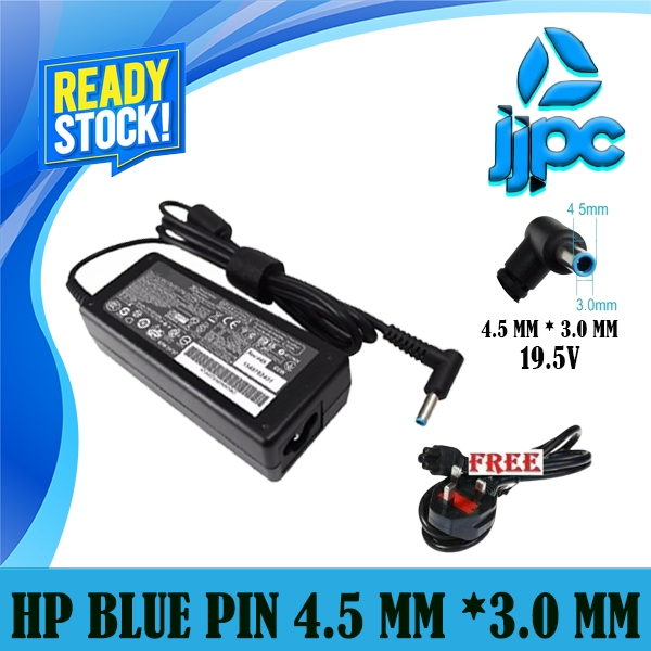 HP BLUE PIN LAPTOP adaptor | Shopee Malaysia