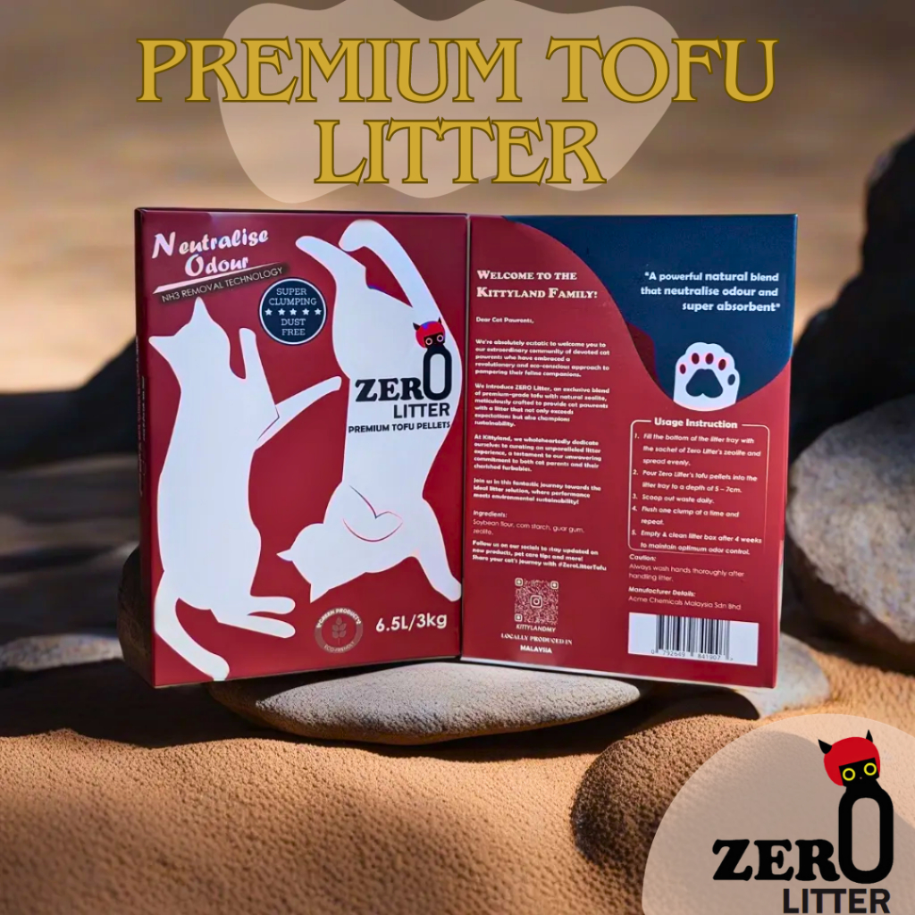 Zero Litter Premium Tofu Pellets With Zeolite | Shopee Malaysia