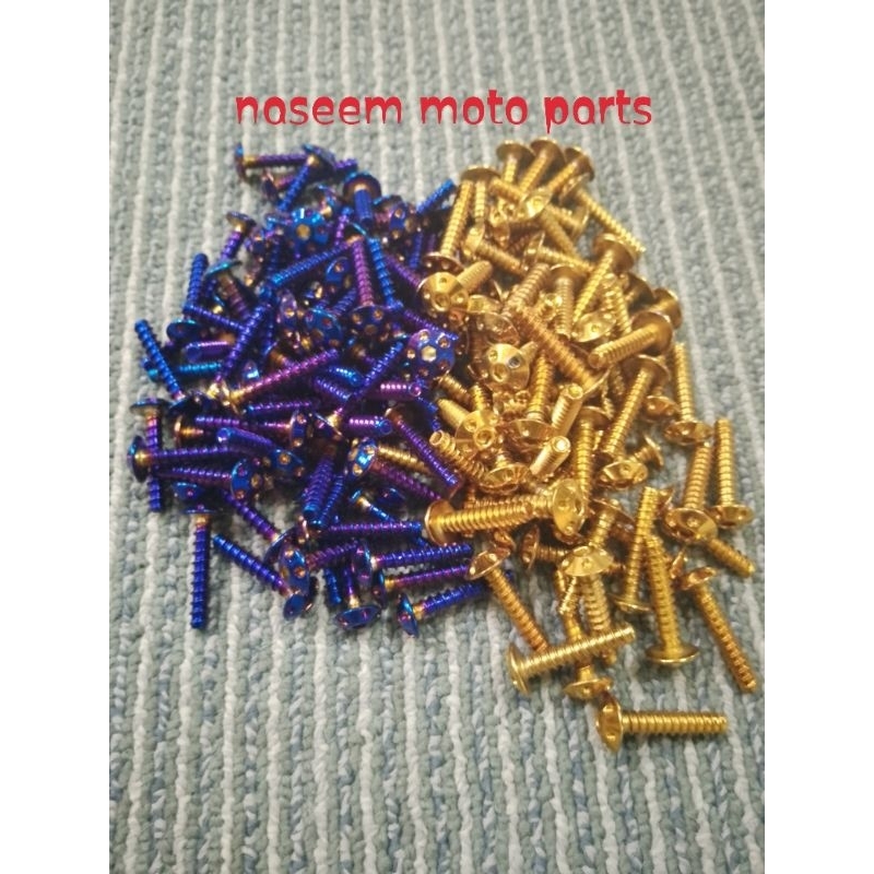 SCREW AIR FILTER COVER SCREW AIR CLEANER /NVX/NVX155/NMAX/XMAX /GOLD ...