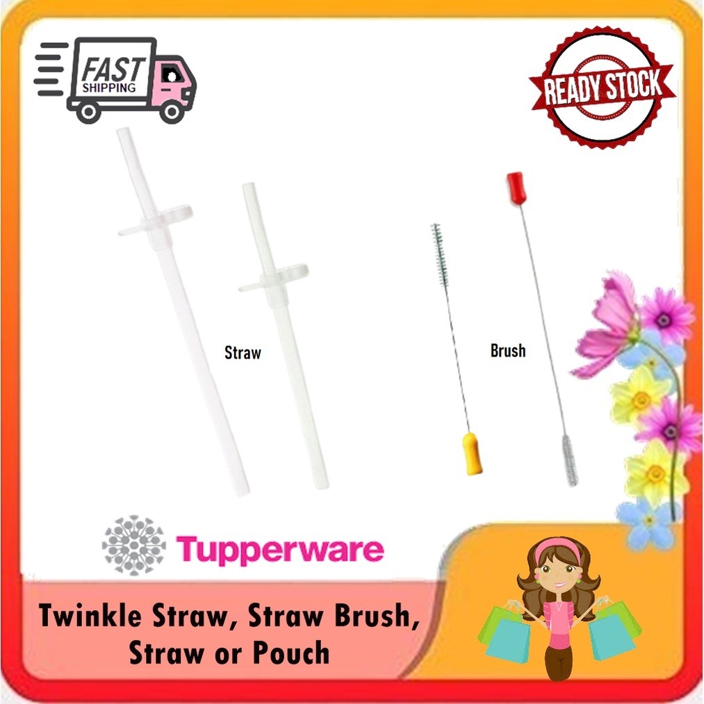Tupperware Twinkle Straw 149mm Twinkle Berus Kecil Gosok Twinkle Straw ...