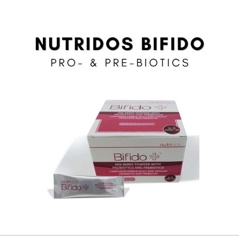 NUTRIDOS Bifido Plus Probiotics + Prebiotics (Mix Berry flavour ...