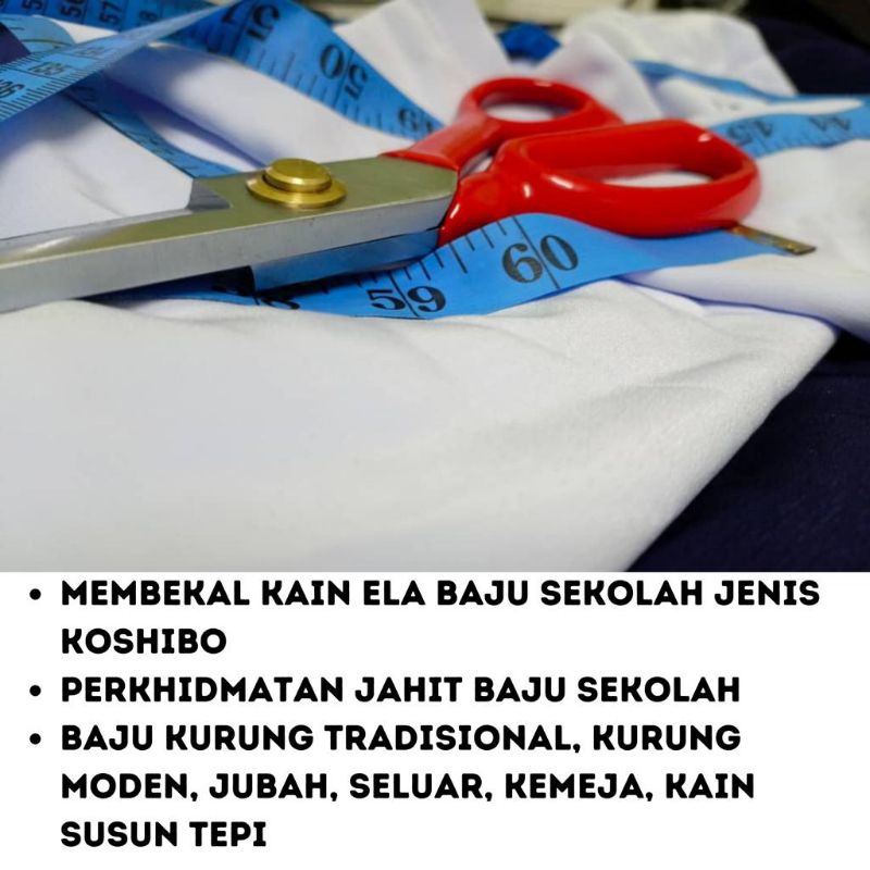 Terima tempahan jahit seluar kemeja baju kurung sriti jubah pengawas ...