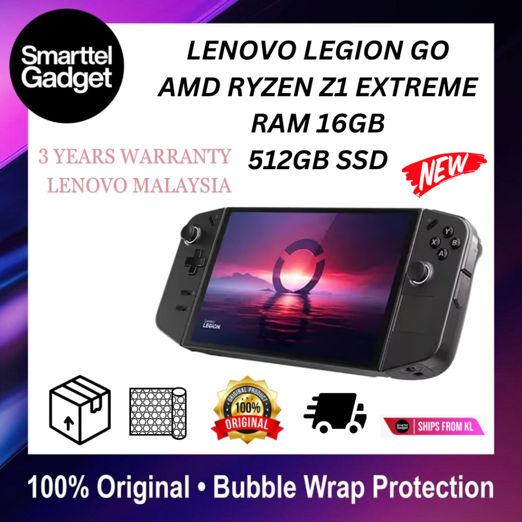 Lenovo Legion Go 8.8" QHD Touch Gaming Console AMD Ryzen Z1 Extreme ...