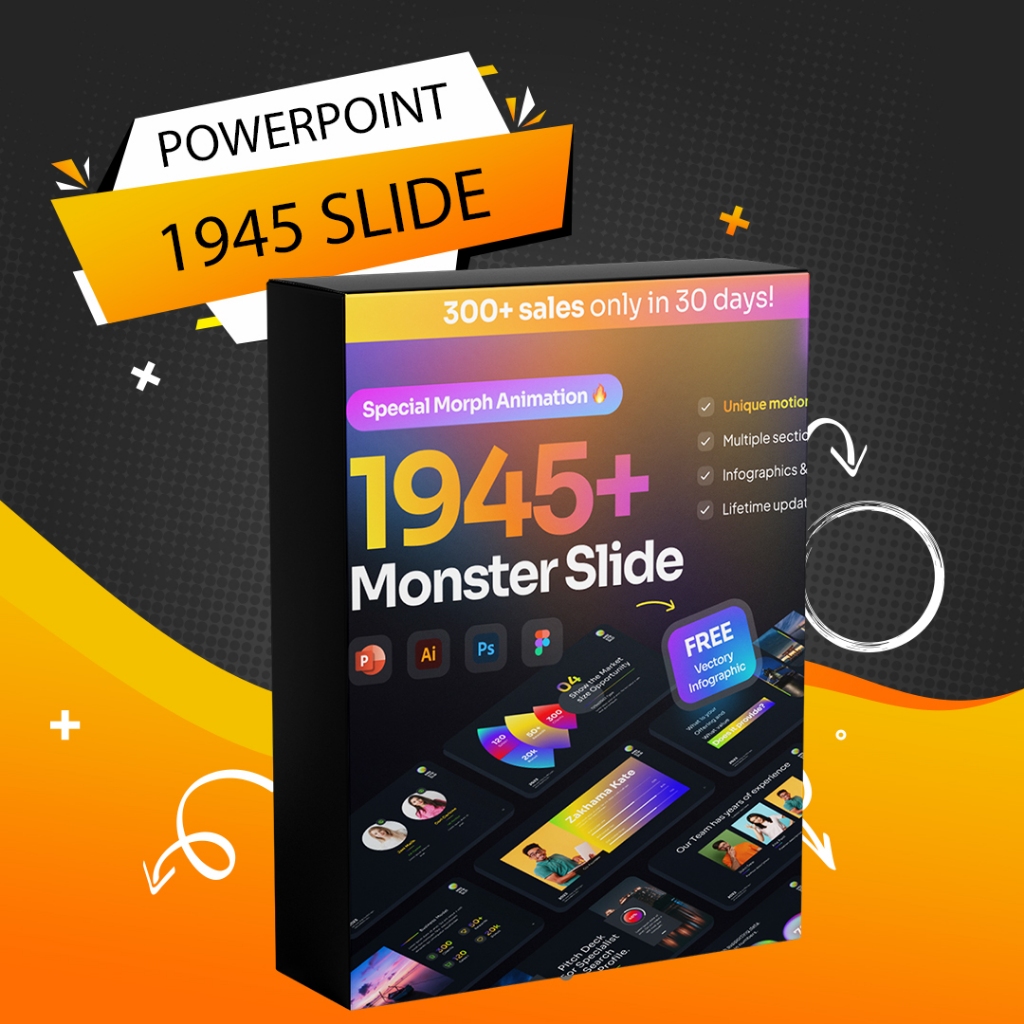 A0174 1945 slide PowerPoint Templates | Shopee Malaysia