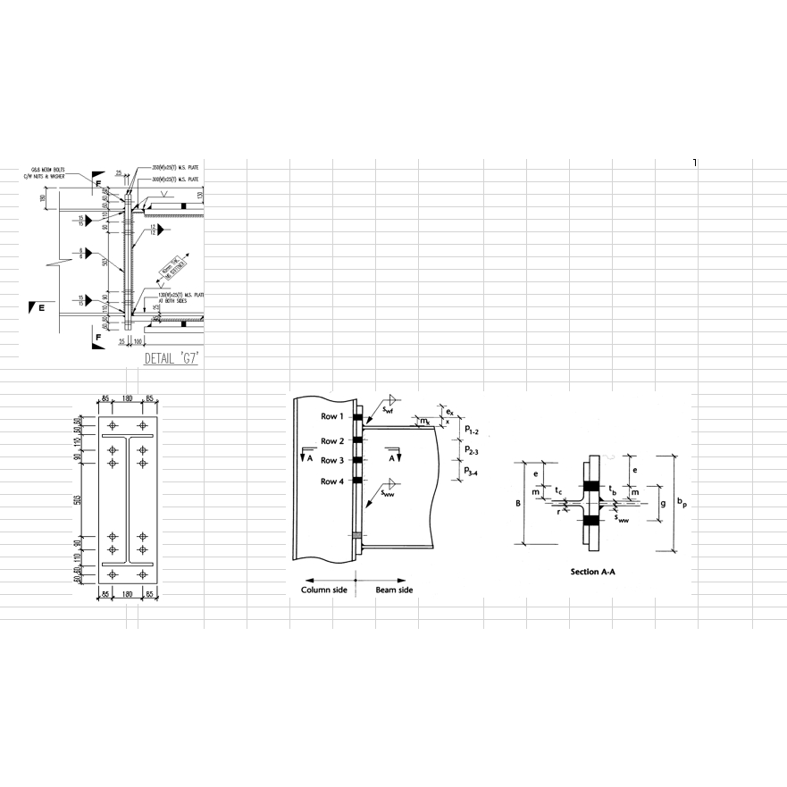 Steel End Plate Connection Design Excel Spreadsheet | Shopee Malaysia Steel End Plate Connection Design Excel Spreadsheet | Shopee Malaysia
