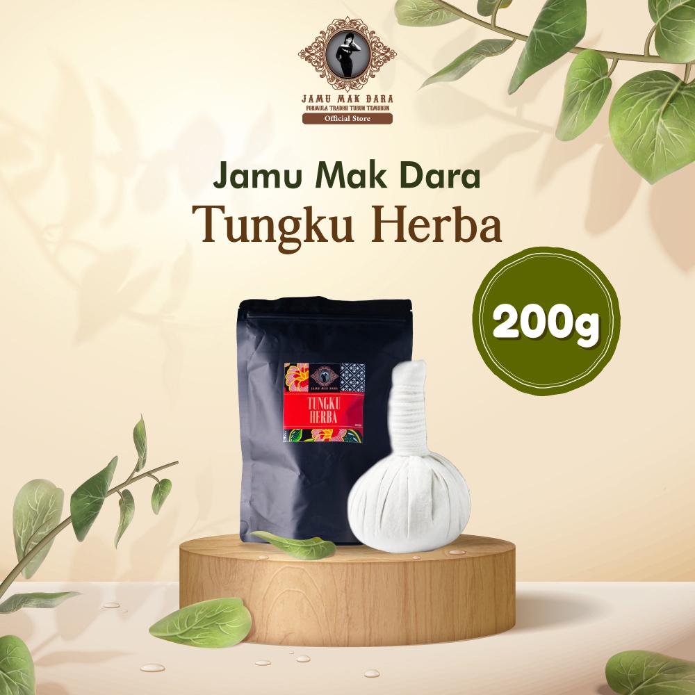Jamu Mak Dara Tungku Kukus Herba Dan Rempah Ratus Herbal Ball (200g ...