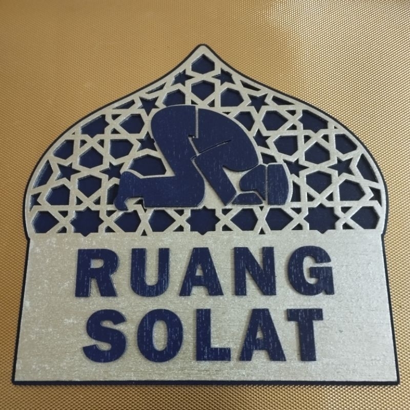 Bilik / Ruang Solat Signage. Islamic Designs / Decorations. | Shopee ...