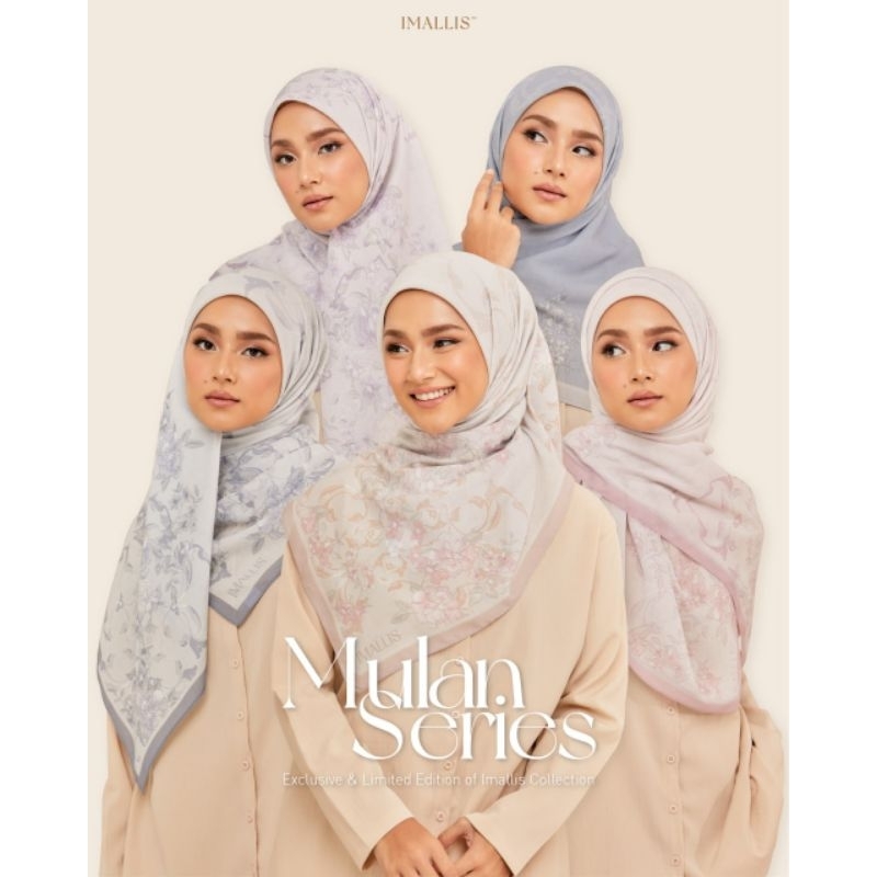 MULAN SE BY IMALLIS TUDUNG BAWAL BIDANG 47 💕 | Shopee Malaysia