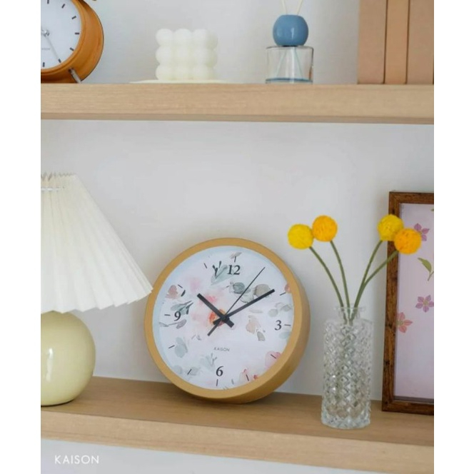 Wall Clock Flora Kaison Jam Dinding Bunga Kaison | Shopee Malaysia