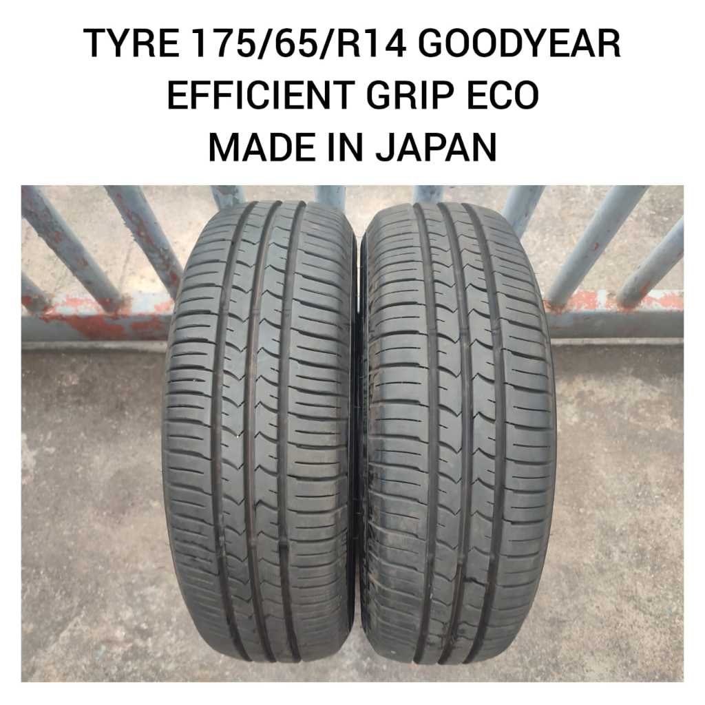 🇯🇵🇯🇵 Tyre 175/65/R14 Goodyear Efficient Grip Eco Tyre / Tayar / Tire ...