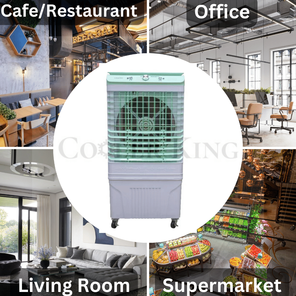 COOLER KING POWERFUL COMMERCIAL AIRCOOLER AC-60 (LARGE CAPACITY ...