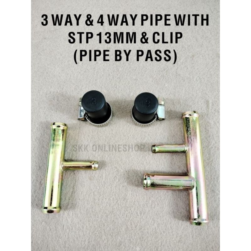 WATER PUMP PIPE 3WAY / 4WAY / STOPPER 13MM PERODUA KANCIL 660, KANCIL 850 | Shopee Malaysia