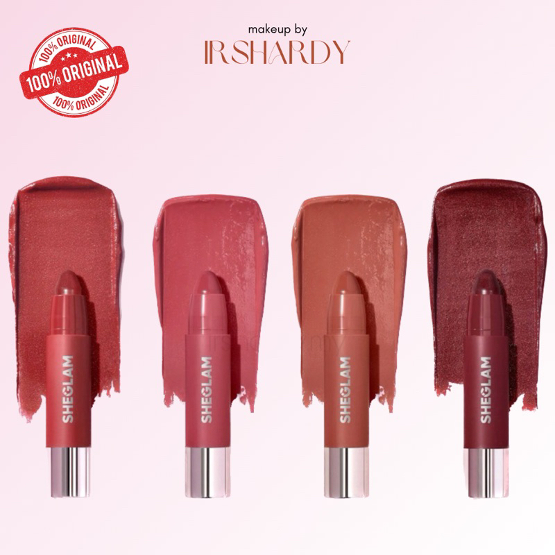 SHEGLAM Just Kissed Lipstick Crayon | Shopee Malaysia