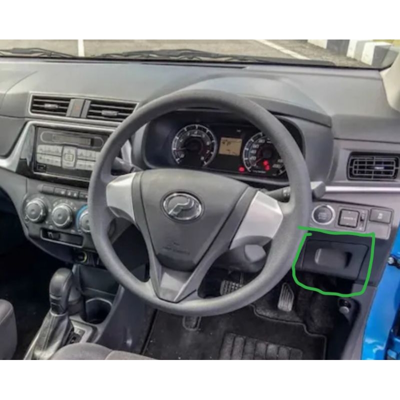 💯 Original Perodua Bezza 2016-2018 Dashboard Lower Cover Right (Coil ...