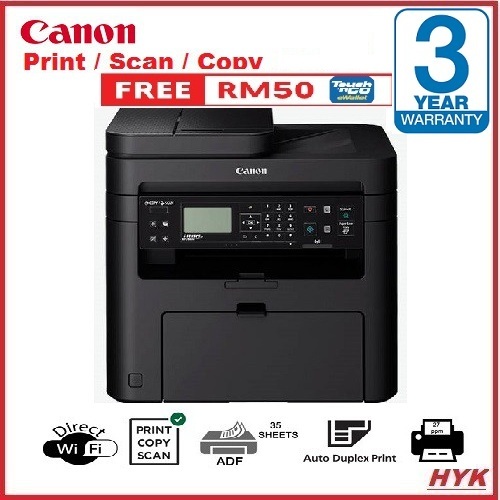Canon imageCLASS MF244dw All-in-One (Print, Copy, Scan,Wifi) with duplex Mono Laser Printer ...