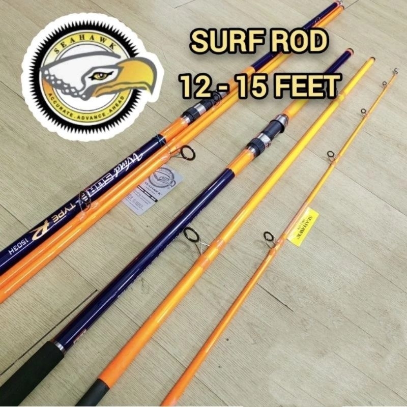 SEAHAWK WINDSURF TYPE R SURF ROD Rod Pantai | Shopee Malaysia