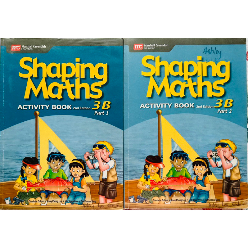 Shaping Mayhs 3B Activity book part 1 and part 2 (2books) (2E) | Shopee ...