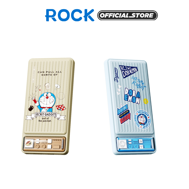 ROCK Doraemon P91 PD Travel Series Fast Charge Power Bank (20W) 哆啦A梦 | Shopee Malaysia