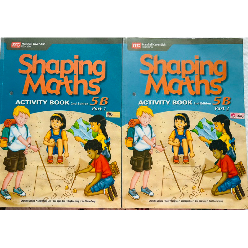 Shaping Maths 5B activity book part 1 and part 2 (2E) (2 books ...