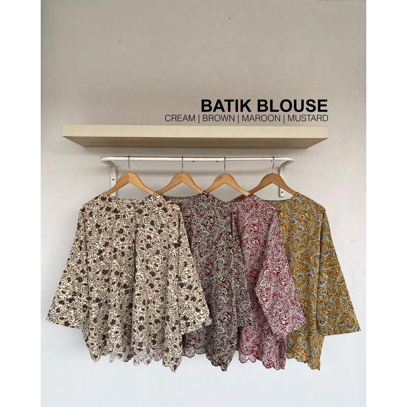 BATIK BLOUSE SULAM VIRAL IRONLESS | Shopee Malaysia