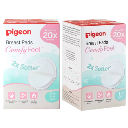 Pigeon ComfyFeel Breast Pads | Shopee Malaysia