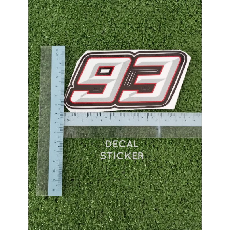 STICKER MINI 93 ( READY STOCK ) | Shopee Malaysia
