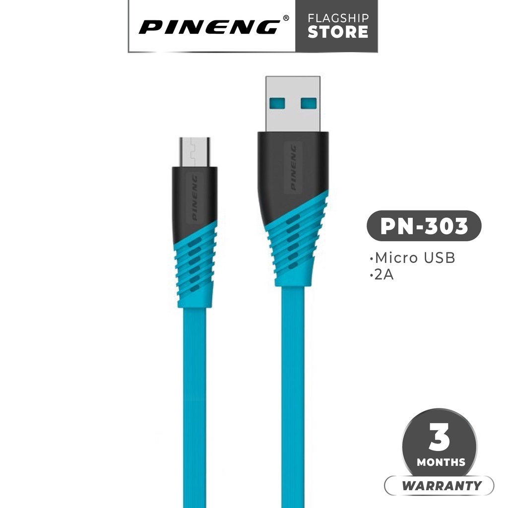 Pineng PN-303 PN-302 PN-311 Fast Charging Data Cable | Shopee Malaysia