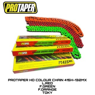 RANTAI PROTAPER WARNA OREN HIJAU MERAH SAIZ 415 PANJANG 132L SESUAI ...