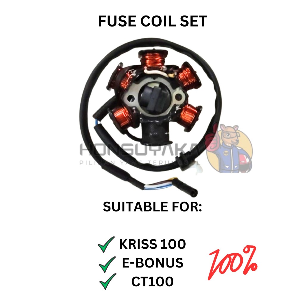 FUSE COIL SET FOR KRISS100/E-BONUS/CT100 SUITABLE FOR KRISS100 E-BONUS ...