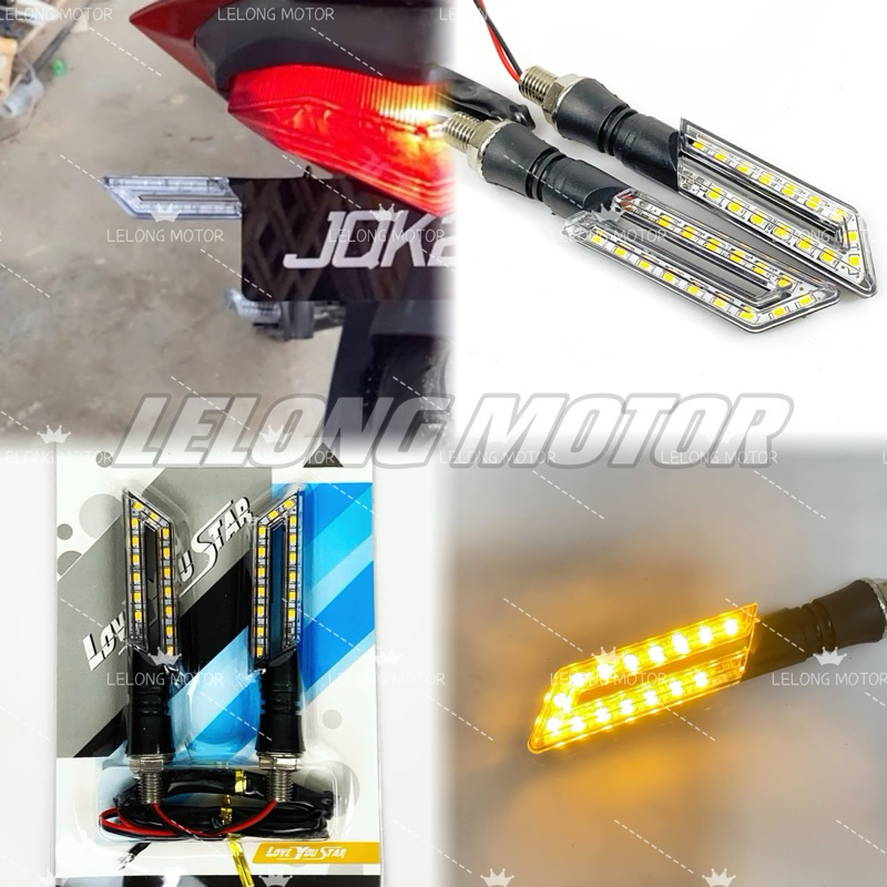 Y15 RS150 SYM Z800 Z900 ER6 R25 MT25 MOTORCYCLE Universal 12 LED ...