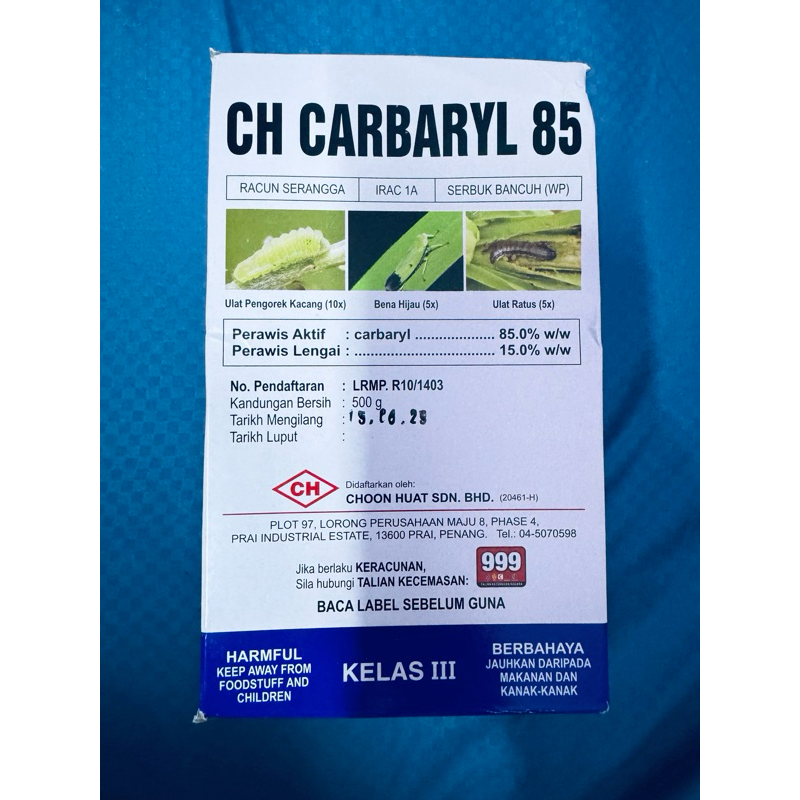 *NEW STOCK* CH carbaryl 85 serangga 500g | Shopee Malaysia