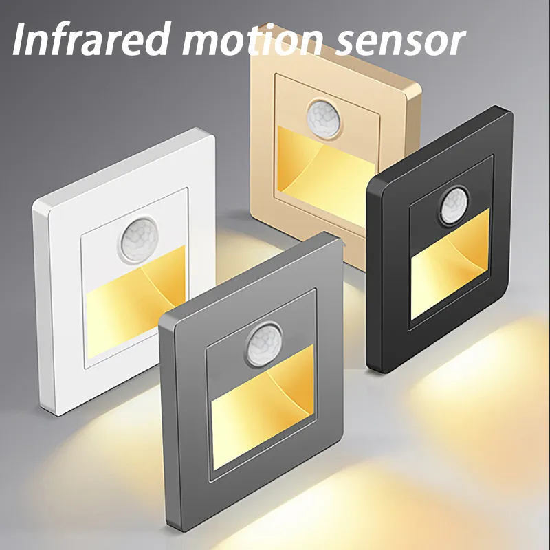 PIR Motion Detector Sensor Led Stair Light Infrared Human Body ...