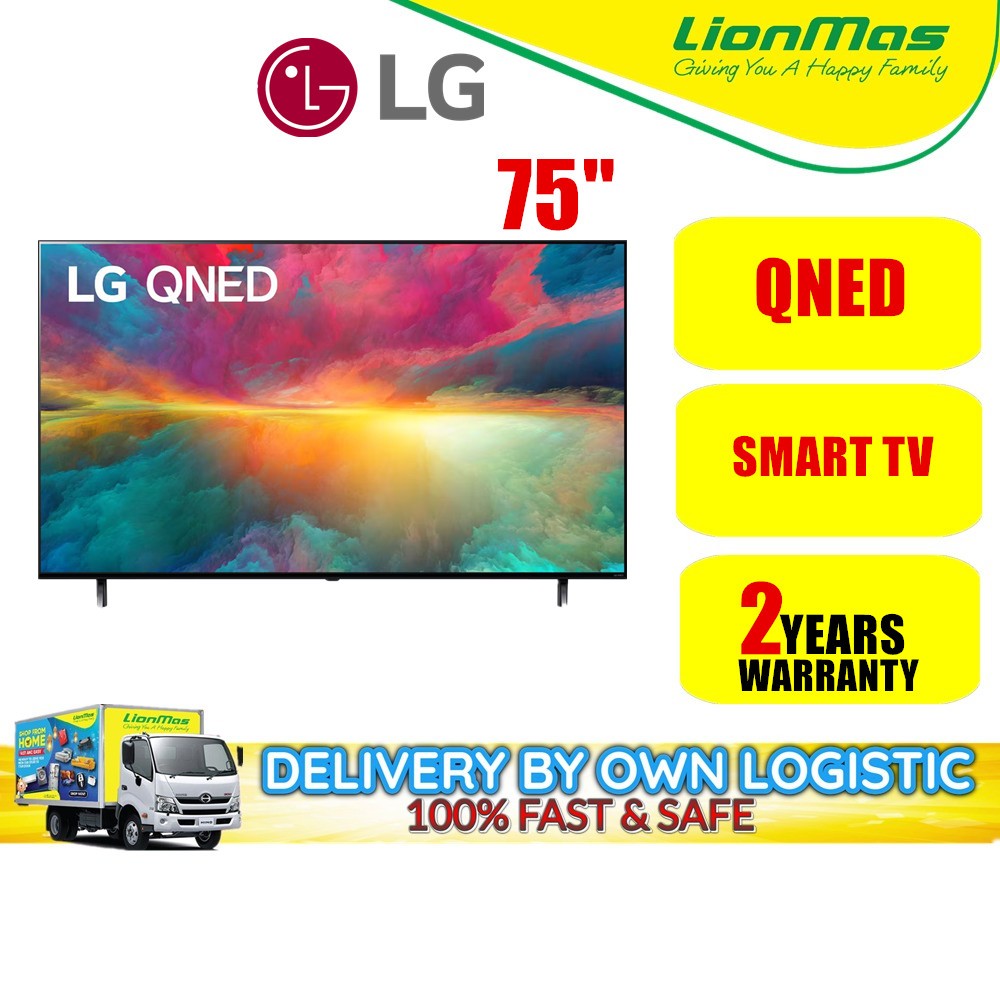 LG 75" 4K UHD QNED SMART TV 75QNED75SRA | Shopee Malaysia