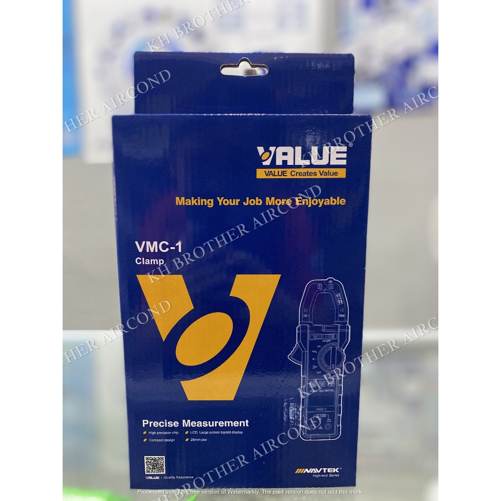 (100% AUTHENTIC) VALUE DIGITAL CLAMP METER (VMC-1) | Shopee Malaysia